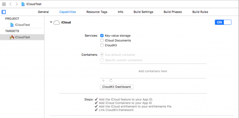[Swift3.0] iCloudの Key-Value Storage を使ったiOSアプリ - JoyPlotドキュメント