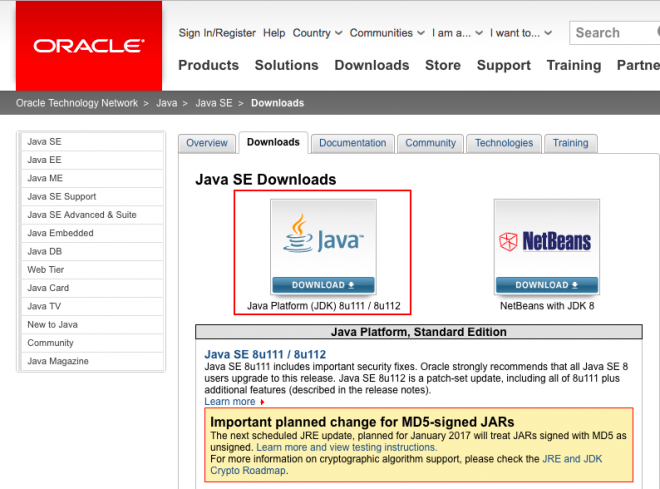 Javaの開発キット(JDK)のインストールと開発環境設定 - JoyPlotドキュメント