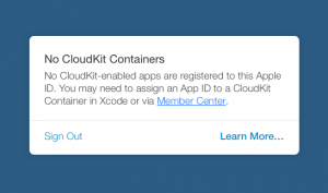 iCloud Document や CloudKit を使用するためのコンテナの作成と設定 - JoyPlotドキュメント