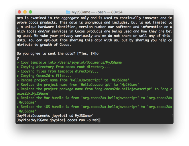 [Cocos入門] macOSでCocos2d-xの開発環境を一から作る - JoyPlotドキュメント