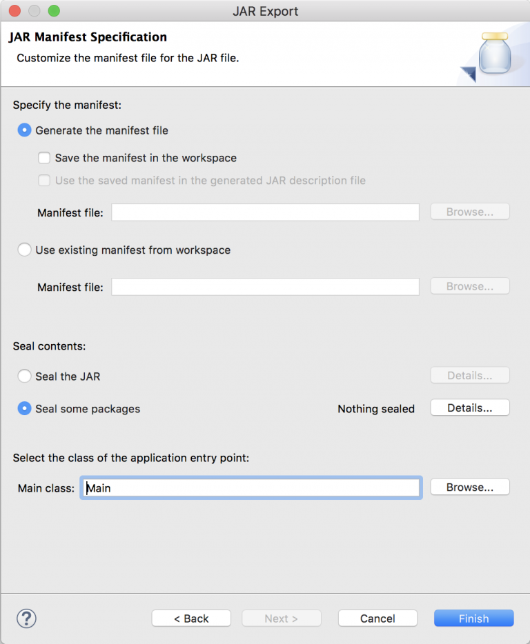 [Java] jarの作成方法 - Javaの実行ファイルを作成 - JoyPlotドキュメント