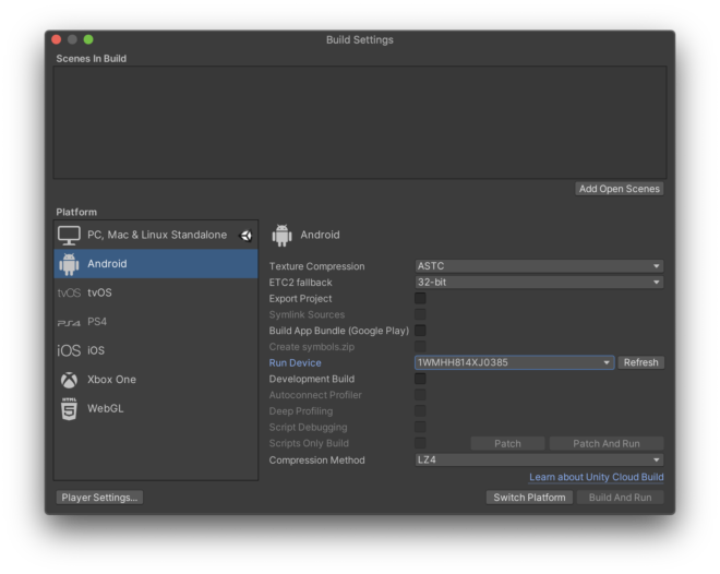 "Oculus Quest 2"と"Unity"で始める開発メモ - JoyPlotドキュメント