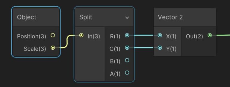 シェーダーグラフを使ったマテリアルを割り当てたオブジェクトの情報を取得する - JoyPlotドキュメント